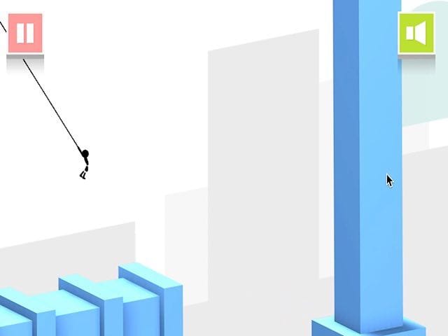 FLY WITH ROPE joc online | POMU Jocuri