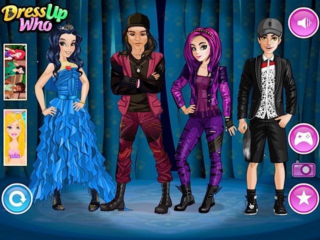 DESCENDANTS DRESS UP joc online | POMU Jocuri