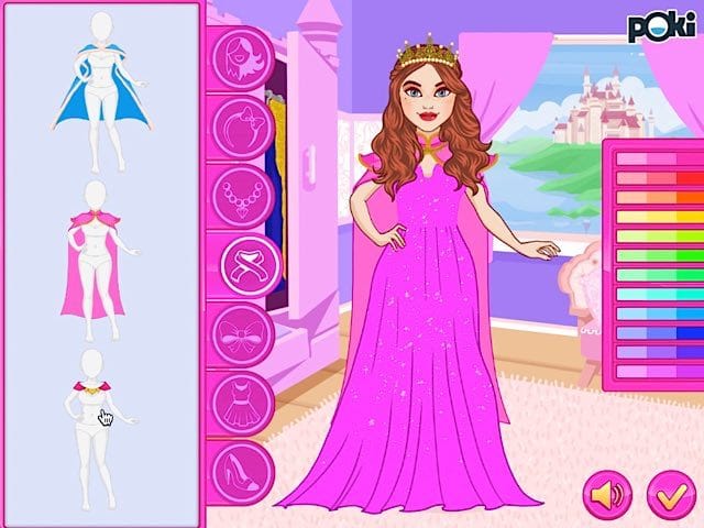 PRINCESS FASHION DRESS UP joc online | POMU Jocuri