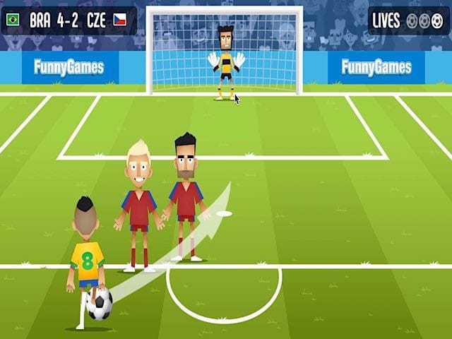 FOOTBALL PENALTY GO joc online | POMU Jocuri