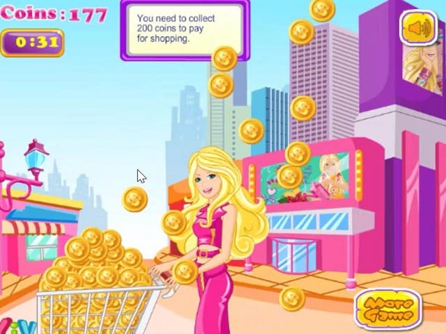 MOMMY BARBIE GO SHOPPING joc online | POMU Jocuri