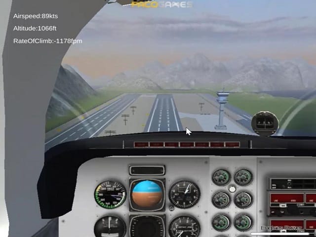 FREE FLIGHT SIM joc online | POMU Jocuri