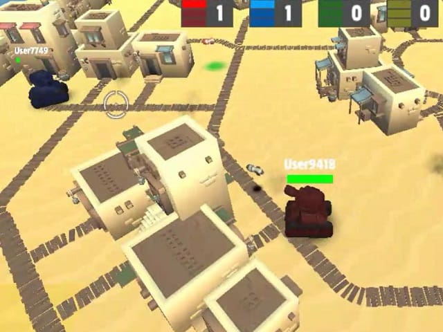 CARTOON TANKS joc online | POMU Jocuri