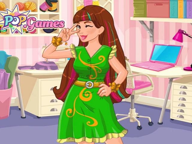 DIY DRESS MAKEOVER joc online | POMU Jocuri