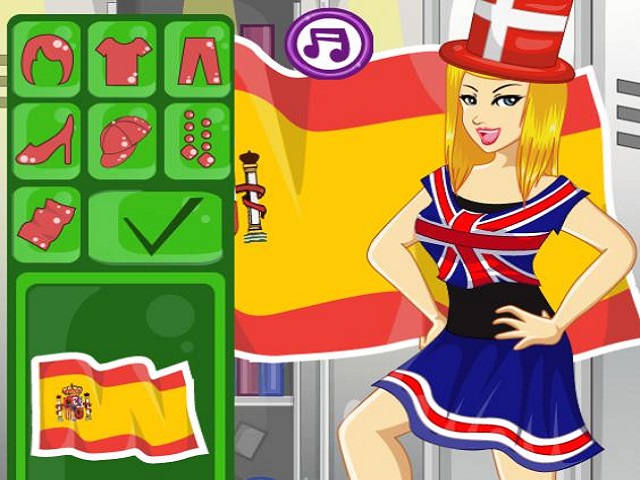 SOCCER DRESS-UP joc online | POMU Jocuri