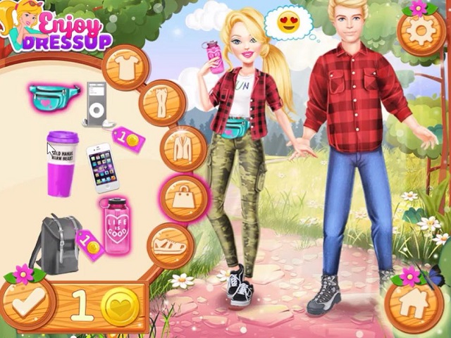 BARBIE HIKING DATE joc online | POMU Jocuri