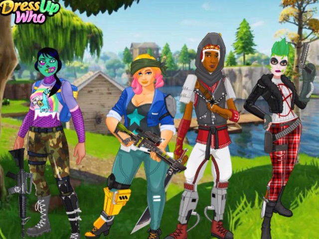 FORTNITE DRESS UP ROYALE joc online | POMU Jocuri
