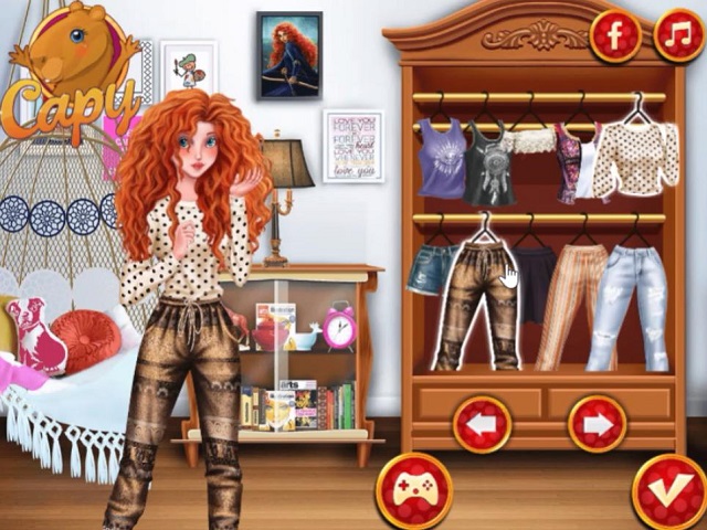 MERIDA PINTEREST PRINCESS joc online | POMU Jocuri