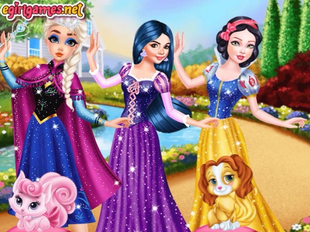 CELEBRITIES PLAYING PRINCESSES joc online | POMU Jocuri