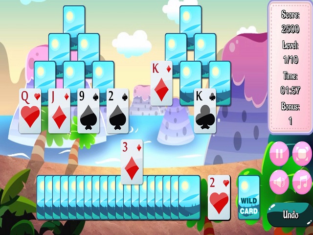 MOUNTAIN SOLITAIRE joc online | POMU Jocuri