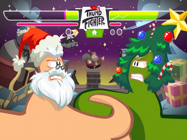 THUMB FIGHTER CHRISTMAS EDITION joc online | POMU Jocuri