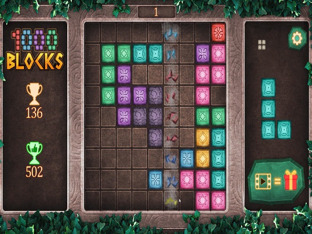 1000-BLOCKS joc online | POMU Jocuri