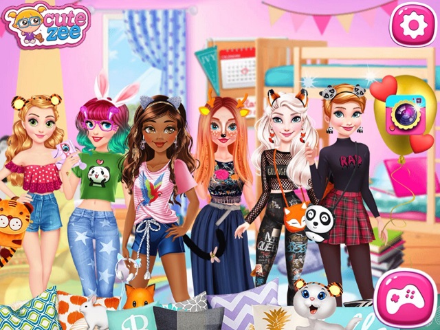DISNEY ANIMAL DRESS-UP PARTY joc online | POMU Jocuri