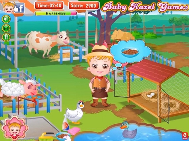 BABY HAZEL FARM TOUR joc online | POMU Jocuri