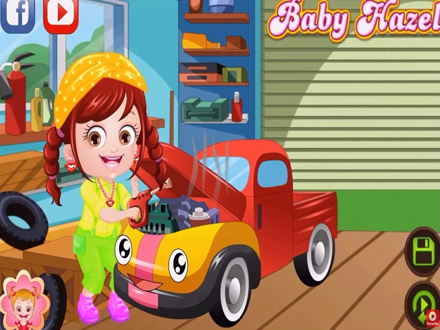 BABY HAZEL AS MECHANIC DRESSUP joc online | POMU Jocuri