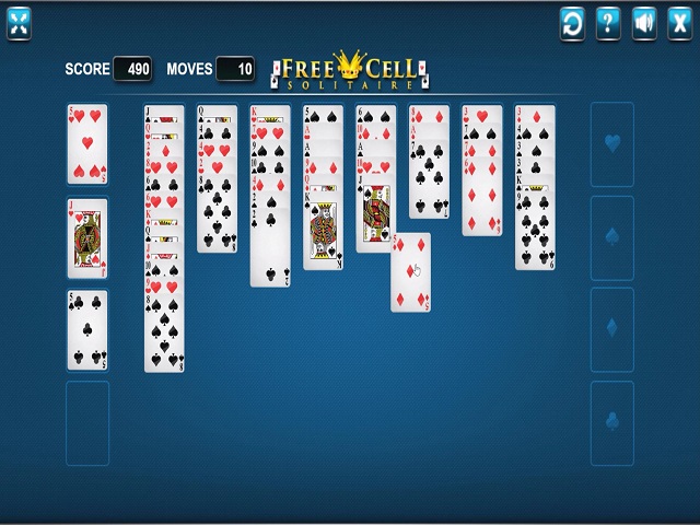 FREECELL SOLITAIRE joc online | POMU Jocuri