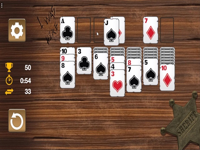 WESTERN SOLITAIRE joc online | POMU Jocuri