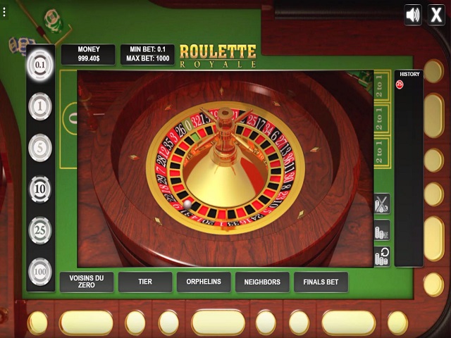 ROULETTE ROYALE joc online | POMU Jocuri