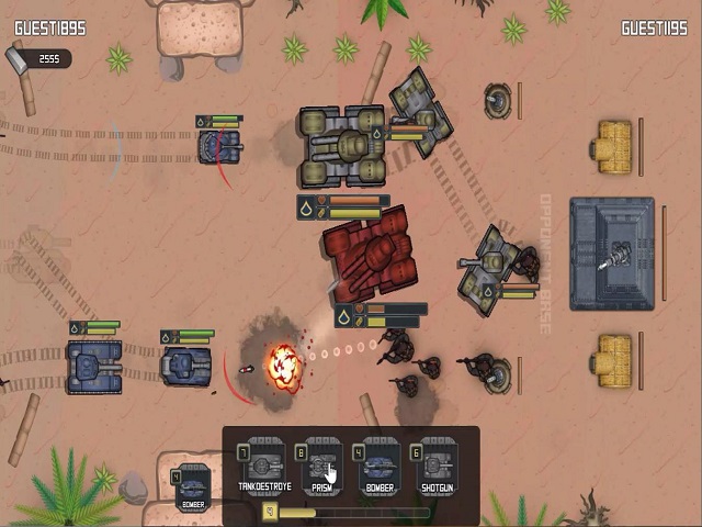 BATTLE OF TANKS joc online | POMU Jocuri